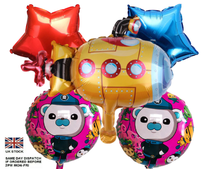 Octonauts Balloons - Party decoration at Maria's Parties
