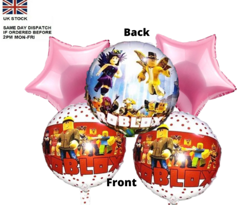 Girls Roblox Gamer Balloon - Maria's Party Balloon Decoration