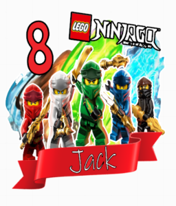 Ninjago Cake Topper - Maria’s Parties | Personalised Party Supplies ...
